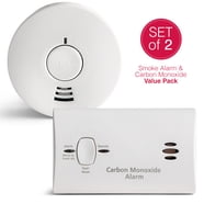 First Alert BRK SCO2B Smoke and Carbon Monoxide (CO) Detector with 9V ...