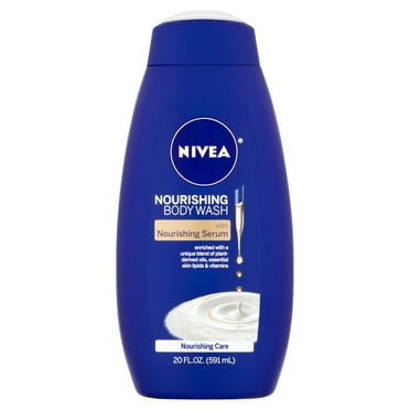 NIVEA Pampering Vanilla & Sweet Cream Body Wash, Nourishing Serum ...