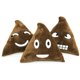 Emoji Poop Drool Plush Pillow, Brown - Walmart.com