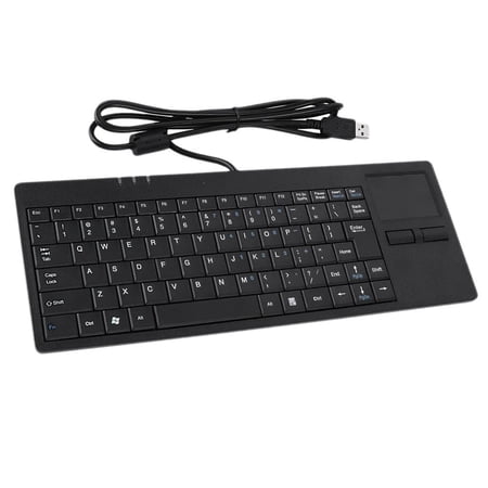 USB Wired Touchpad Keyboard Waterproof For PC Laptop Notebook Windows ...
