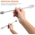 Silicone Honey Dipper Spoon with Long Handle Nylon Stirrer for Honey ...