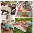 Cartoon Cute Cowgirl Cats Table Cloth 60x84in, Waterproof Rectangle ...
