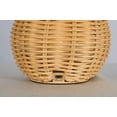 Better Homes & Gardens 9" Rattan Rechargeable Portable Lamp - Walmart ...