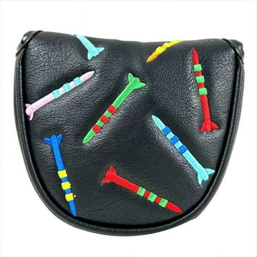 Creative Covers For Golf Superman Multi Logo Blade Putter Cover ...