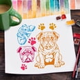 1pc PET Hollow Out Drawing Painting Stencils for DIY Scrapbook Photo ...