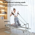 Pilates Reformer Machine for Home Workouts, Foldable Strength Training ...