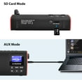 SP850 – Portable 3-in-1 FM Radio with Bluetooth Speaker & SD Card MP3 ...