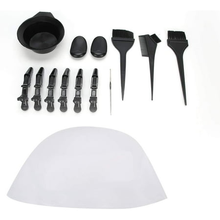 Hair Dye Tool Kit, Professional Salon Blow Dry Color Brush Dye ...
