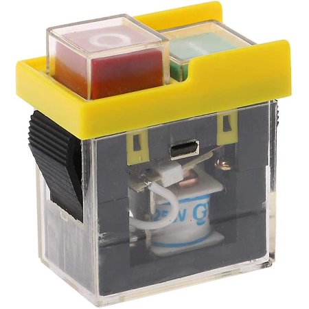 Ac 250v 6a Waterproof Magnetic Switch Electromagnetic Push Button ...