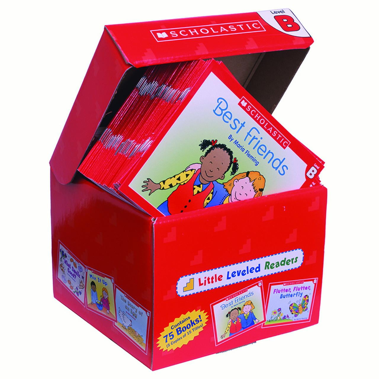 Little Leveled Readers Book: Level B Box Set, 5 Copies of 15 Titles ...