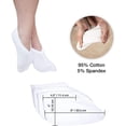 2Pair Dry Feet Healing Socks for Men and Women Lotion Moisturizing ...