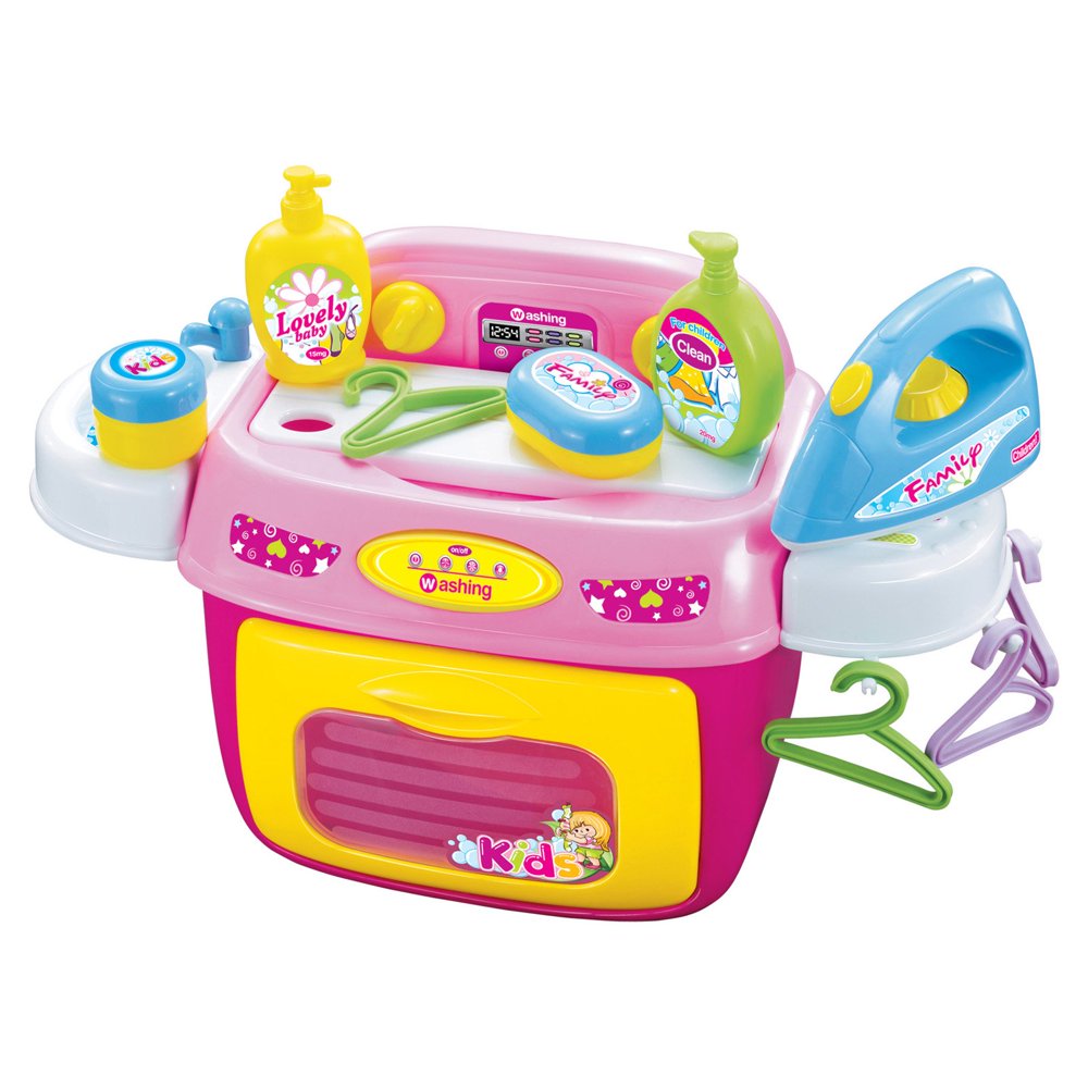 Berry Toys My First Portable Chores Washing Machine Play Set - Walmart ...