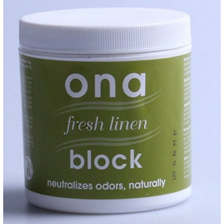 Air Wick Ona Block Fresh Linen Odor Neutralizer - 6 Ounce Solid Air ...
