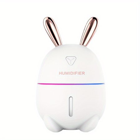 Cute Rabbit Portable Mini Humidifier - Automatic Timing Off Whisper ...