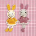Crochet s for Beginner, Rabbit Doll Stuffed Toy Crocheting Crafts Hand ...