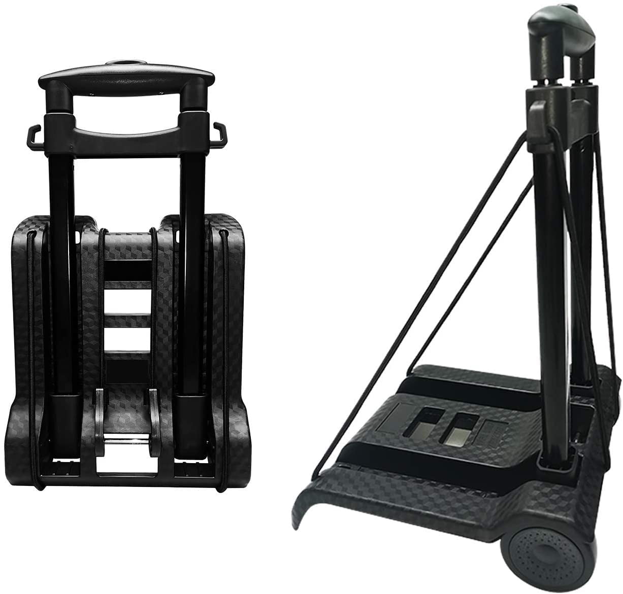 Portable Folding Hand Truck Lightweight Trolley Compact Utility Cart ...