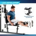 Marcy 150 lb. Stack Weight Home Gym MWM-4965SC Full Tricep Lat Butterfly Curl Gym - Walmart.com