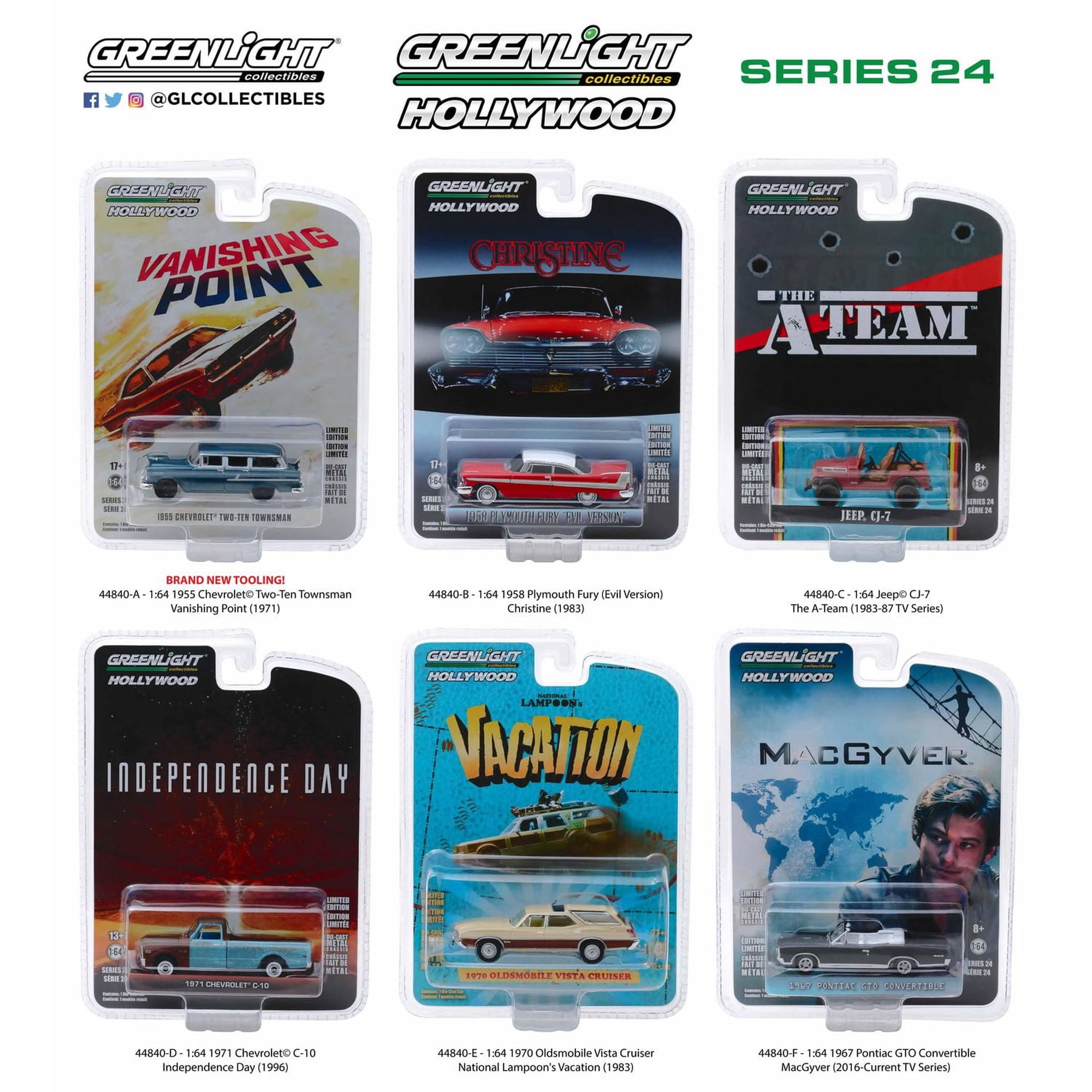Click here for Greenlight Collectibles Greenlight 1:64 Hollywood... prices