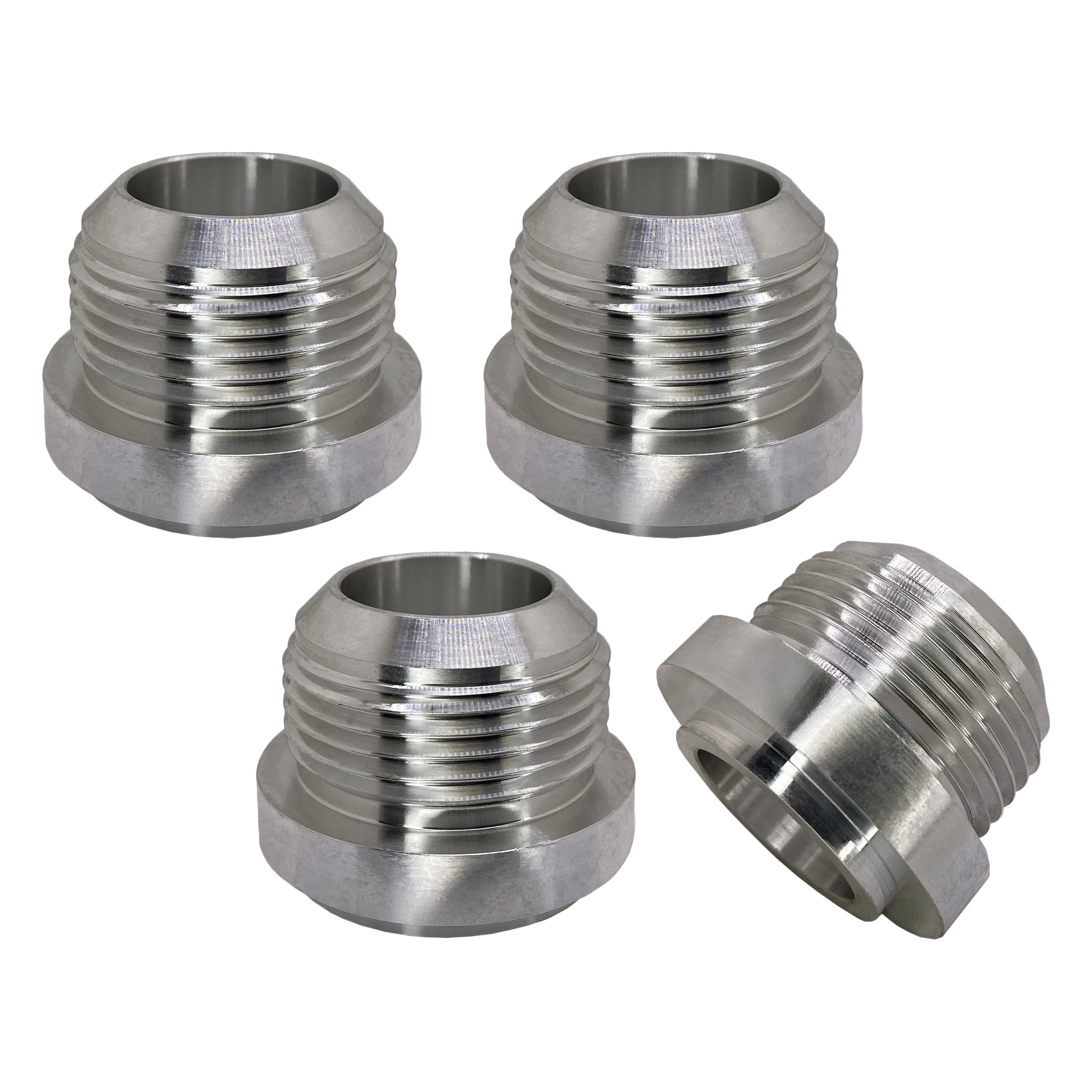 AN16 Weld On Bung Stainless Steel Male Flare Weldable Fuel Tank Fitting ...