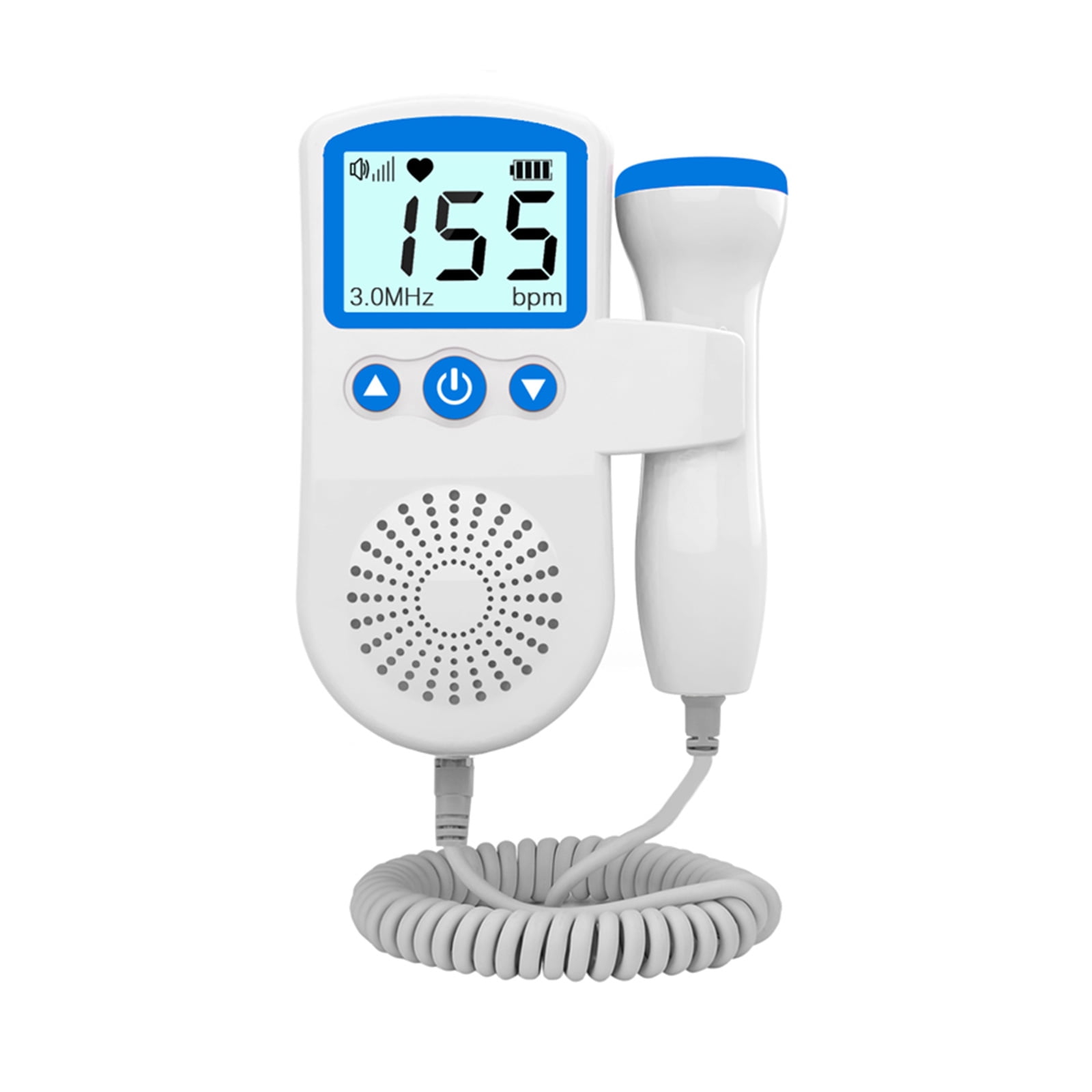 Fetal Doppler Baby Doppler Heartbeat Monitor para embarazo 50-230BPM ...