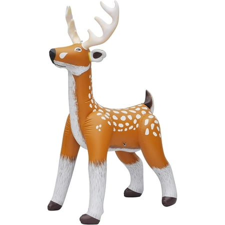 HHHC Inflatable Standing Reindeer Classic Edition Deer Toy Indoor ...
