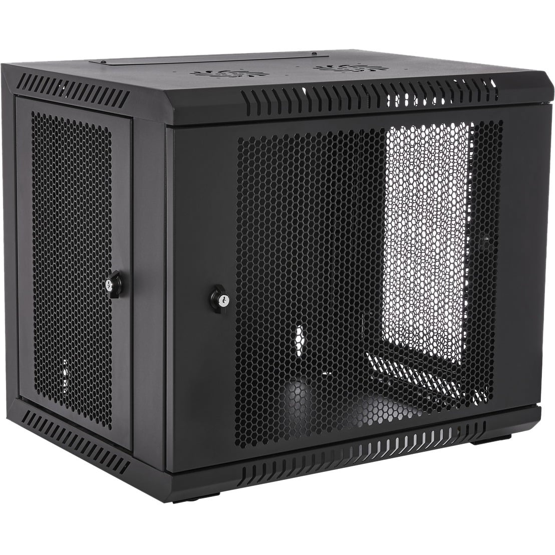 V7 9U Rack Wall Mount Vented Enclosure - Walmart.com - Walmart.com