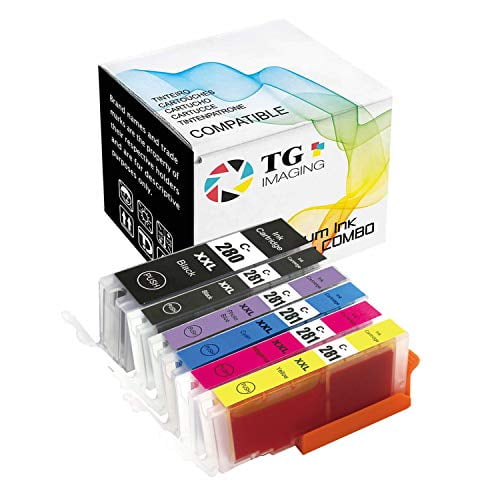 Click here for (6 Pack  280/281) Tg Imaging Pgbk+K+C+Y+M+Pb Compa... prices