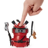 Ninja Bots 2-Pack, Hilarious Battling Robots (Red/Black) with 6 Weapons ...