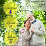 Mediterranean Gold Organic Extra Virgin Olive Oil - Cold-Pressed ...