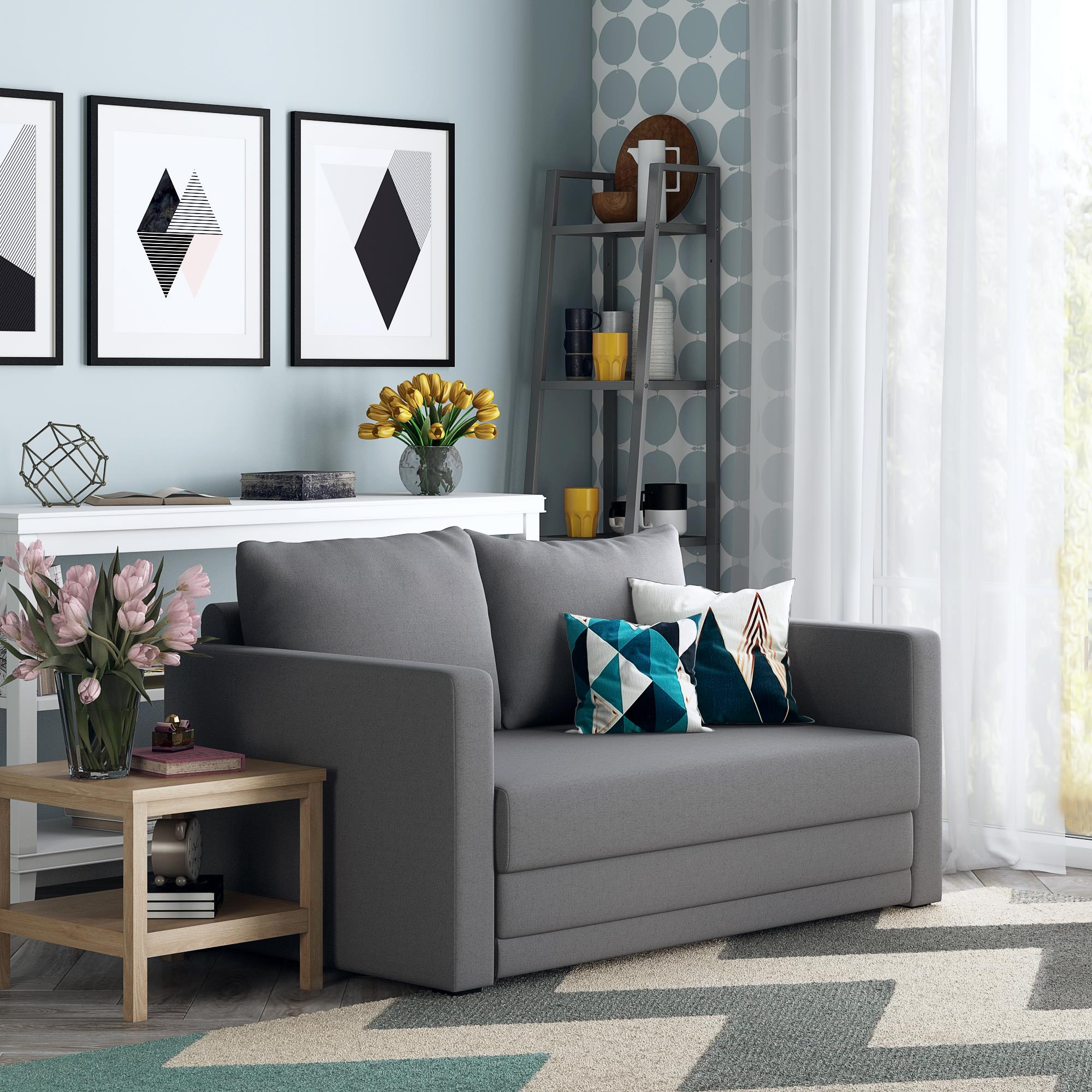 Mainstays Flip Sofa Sleeper Bed Chair | Baci Living Room