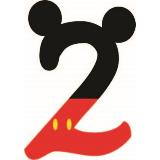 Number Two Cartoon Character Cartoons Decors Wall Sticker Art Design ...