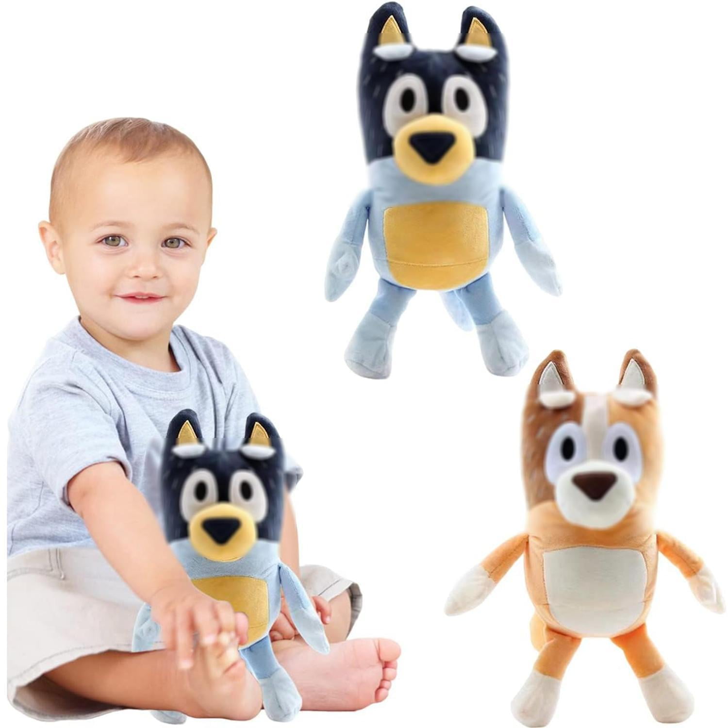 WAGADA Bluey Dad(Bandit) & Mum(Chilli) Juguete de Peluche de 28cm ...
