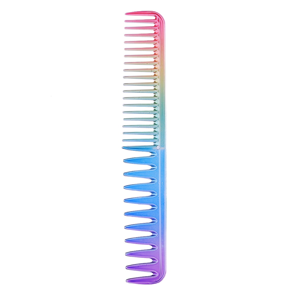 Yucurem Anti-Static Rainbow Hair Comb Double Head Entangled Hair ...