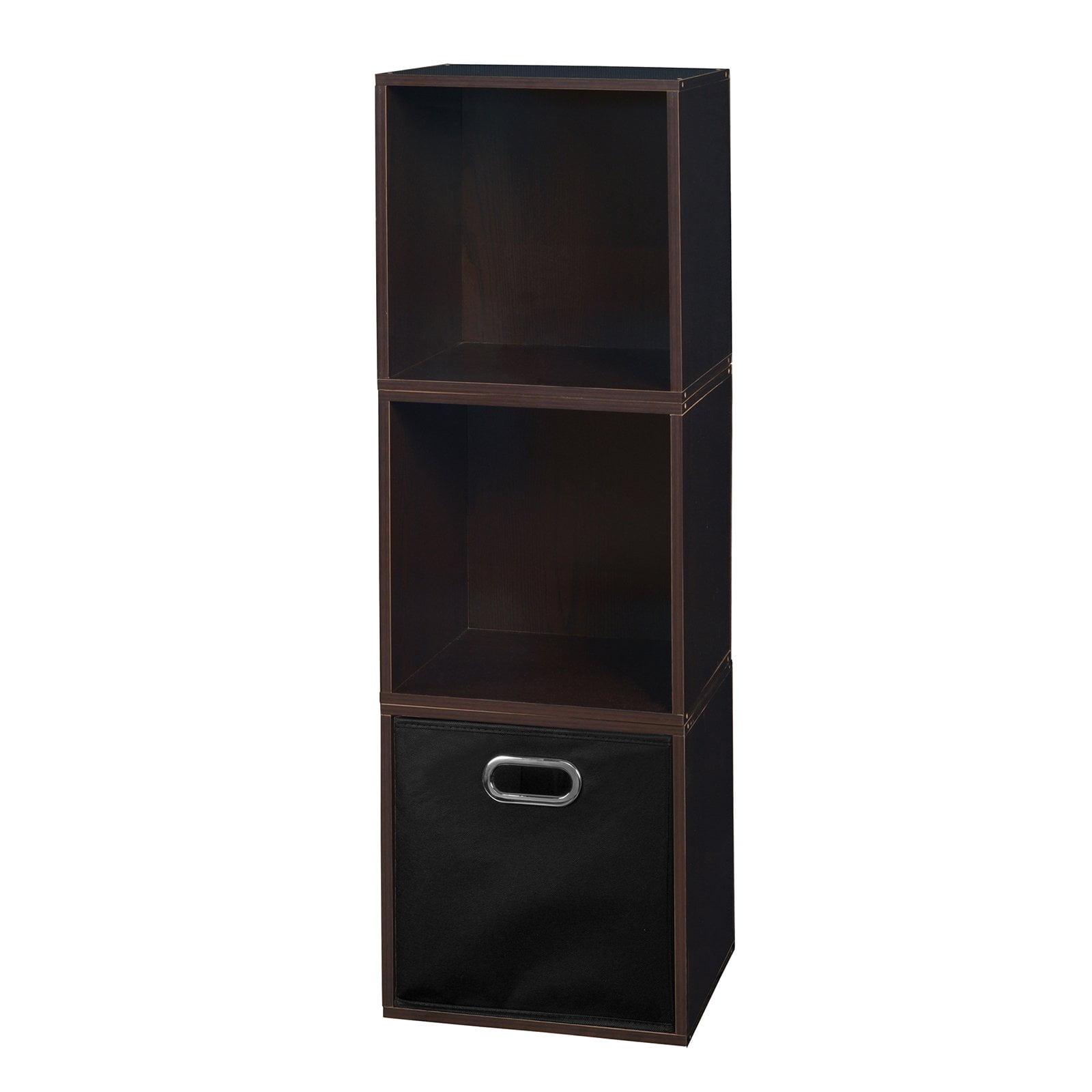 Regency Niche Cubo Three Cube Storage Unit with One Foldable Fabric ...