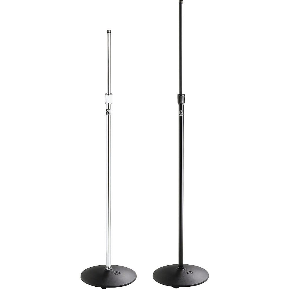 Atlas Sound MS-12C Round Base Mic Stand Chrome - Walmart.com