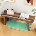 Farmhouse Solid Wood Benches Indoor, Garden Benches for Outdoors ...