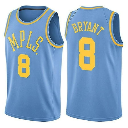 Nba Basketball Uniform Los Angeles Lakers Kobe Bryant No. 8 Embroidered ...