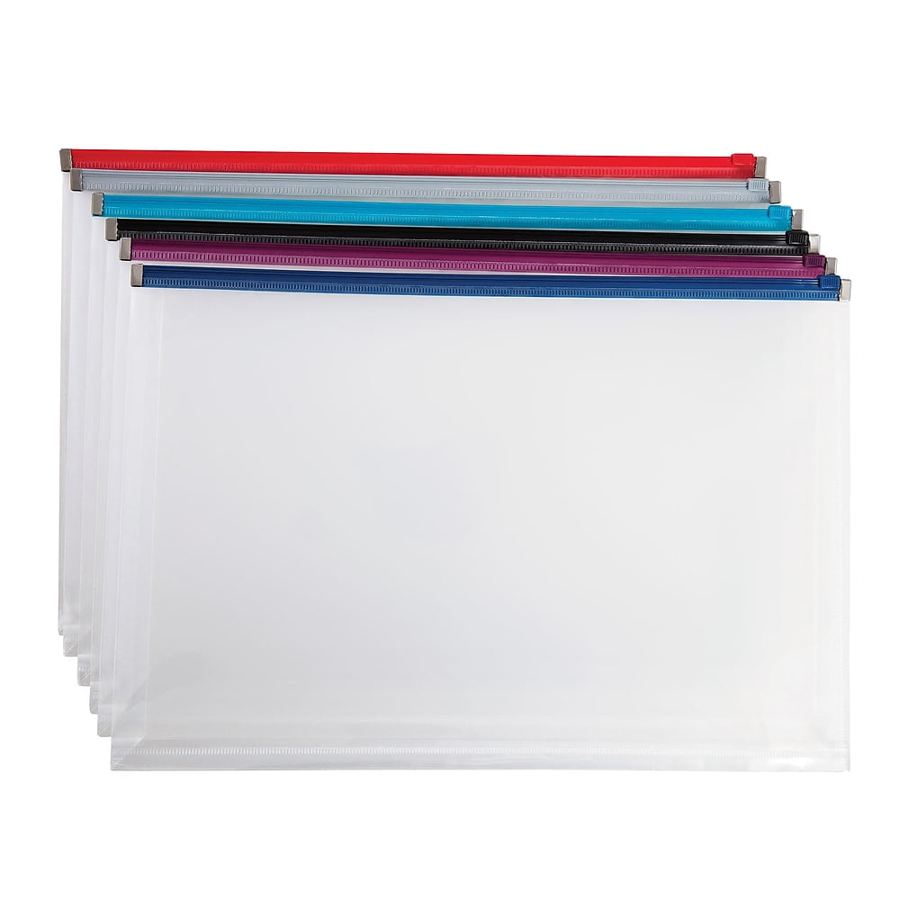 Staples Poly Zip File Pocket 1 Expansion Legal Size Assorted Colors staples-poly-zip-file-pocket-1-expansion-legal-size-assorted-colors