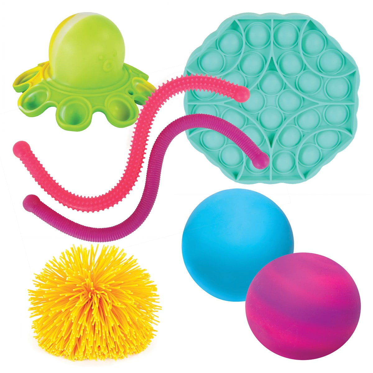 Kaplan Early Learning Fidget Fun Kit - 7 Pieces - Walmart.com