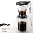 CEORPER Elegant 650ML Coffee Dripper And Glass Carafe Set For Coffee ...