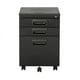 Calico Designs Metal Rolling 3-Drawer Vertical Filing Cabinet - Walmart.com