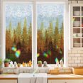 Abstract Forest Tree Shadow Window Privacy Film, Rainbow Film ...