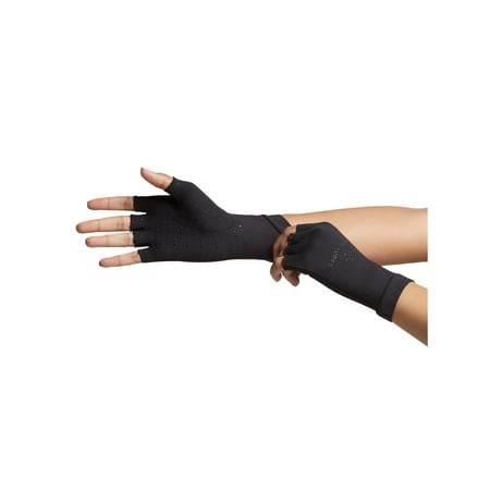 Tommie Copper Core Compression Half Finger Gloves, Unisex, Men & Women ...