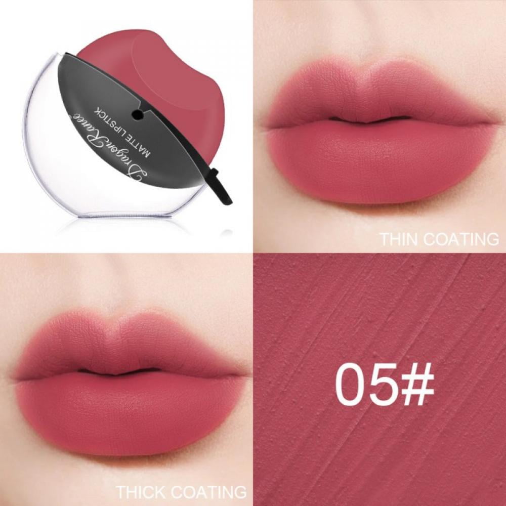 Matte Lipstick Lip Makeup, Long Lasting No Fading Non-stick Cup ...