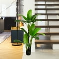 Gymax 5 FT Artificial Tree Fake Banana Plant Faux Tropical Tree for ...