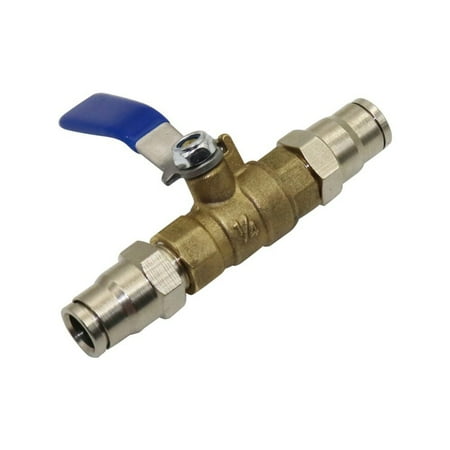 Bail 3/8'' Slide lock Quick Connector Brass Shut Off Valve Mist Cooling ...