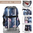 DIXRUYEE Watercolor Jellyfish Heart Pattern Backpack for School 14 ...