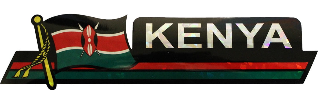 Kenya Bumper Sticker - Walmart.com
