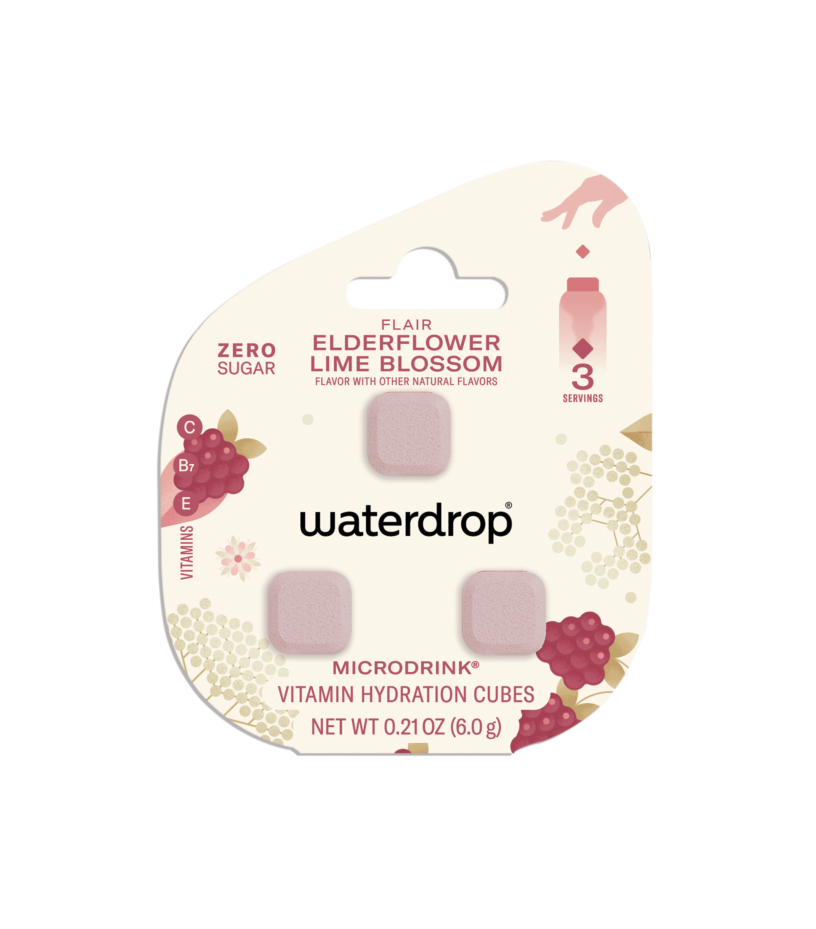 Waterdrop Microdrink Flair Raspberry & Elderflower & Lime Blossom ... Waterdrop Microdrink Flair Raspberry & Elderflower & Lime Blossom ...
