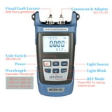 DC9V/1000mA -70 ~ +10 dBm Portable Optical Multi-meter SC/ FC/ ST ...